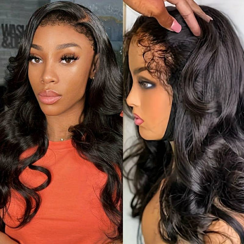 4C Edges Wigs | Kinky Edge Lace Front Human Hair Wigs, Wig With Curly Edges